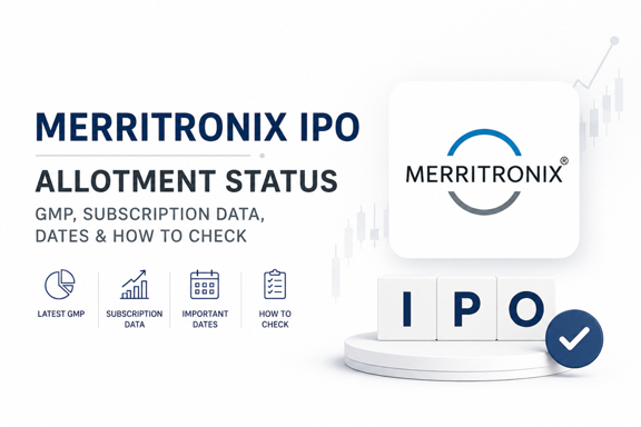 Merritronix IPO Allotment Status, GMP & Subscription Update